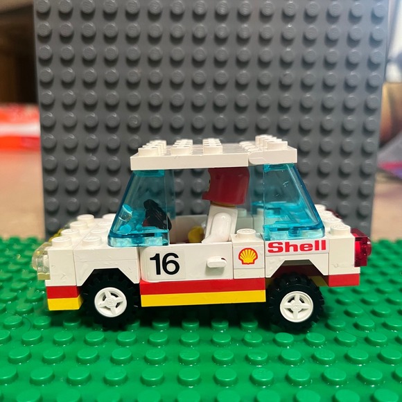 Lego | Toys | Vintage Lego Town Stock Car 6634 Complete W Minifigure ...